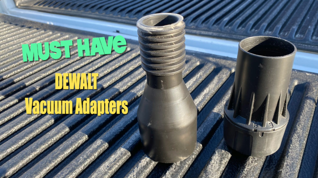 Vacuum Adapters for DeWalt Tools - ToolRev