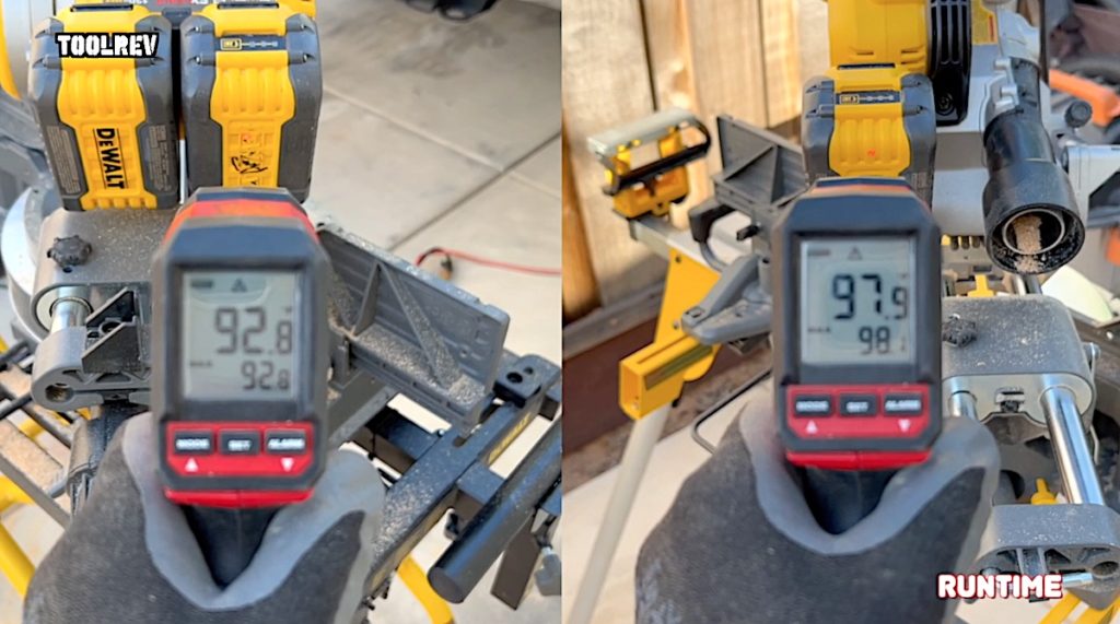 DEWALT 60V MAX 12” MITER SAW DCS781 vs DHS790 | ToolRev