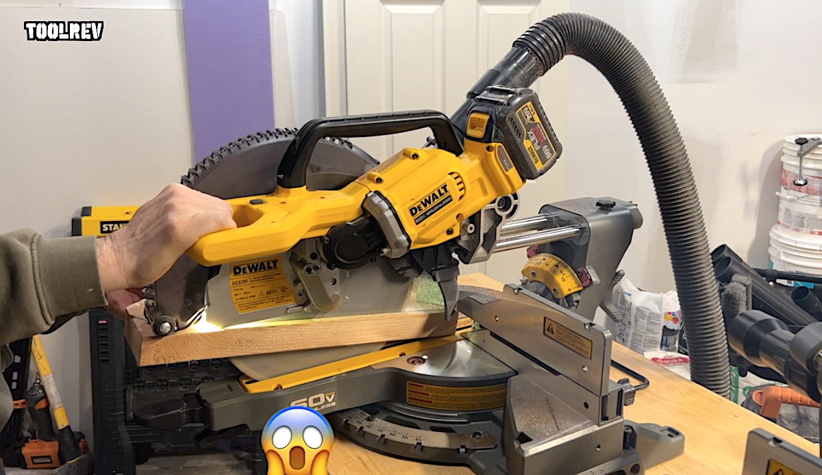 DEWALT 60V MAX 12” MITER SAW DCS781 vs DHS790 | ToolRev